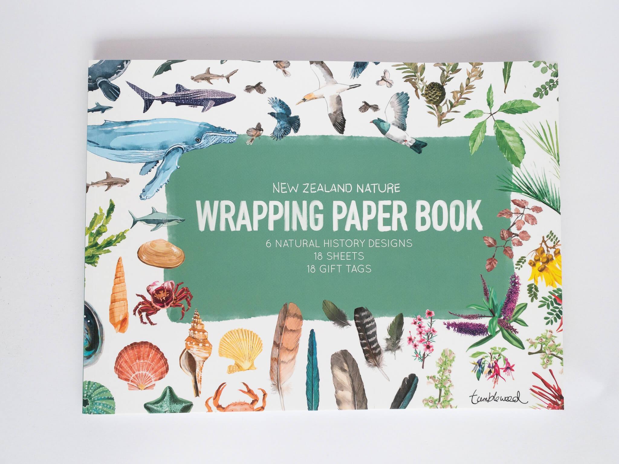 NZ Wrapping Paper Book | Tumbleweed Tees